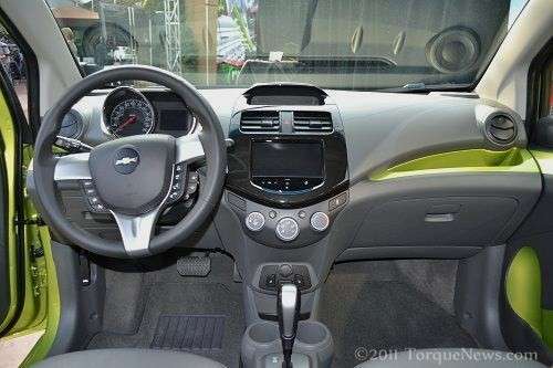 A look at the 2012 Chevy Spark interior | Torque News